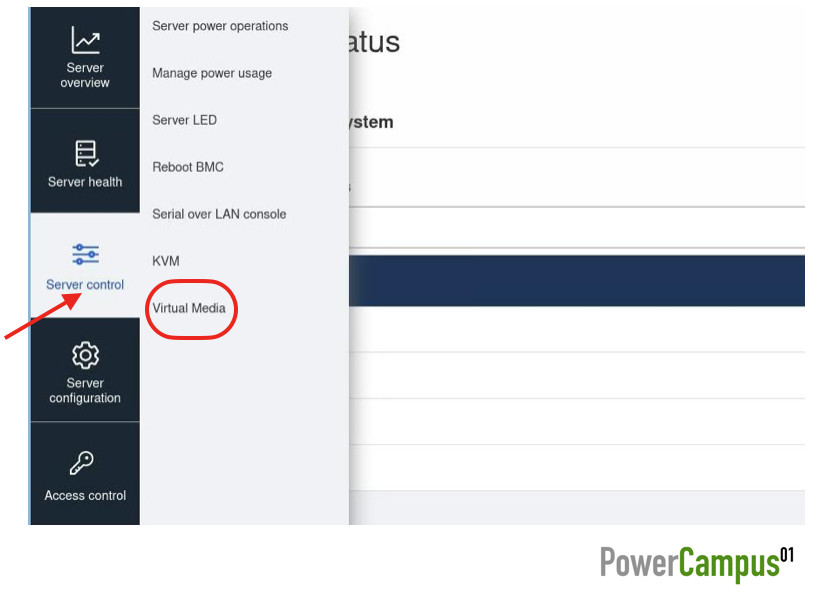 Virtual Media for 7063-CR2 - PowerCampus 01